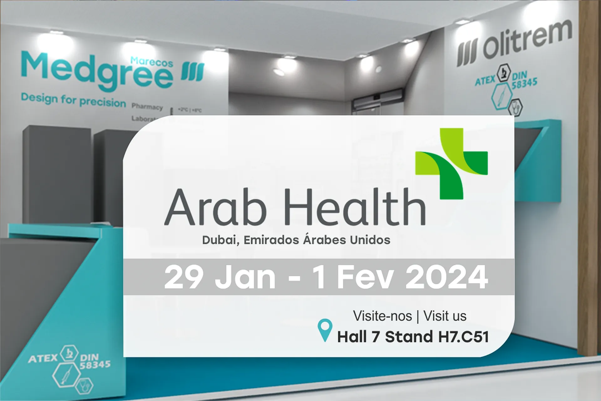 De 29 de janeiro a 1 de fevereiro a Medgree vai estar presente na Arab ...